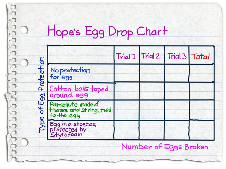 Egg Drop Experiment!