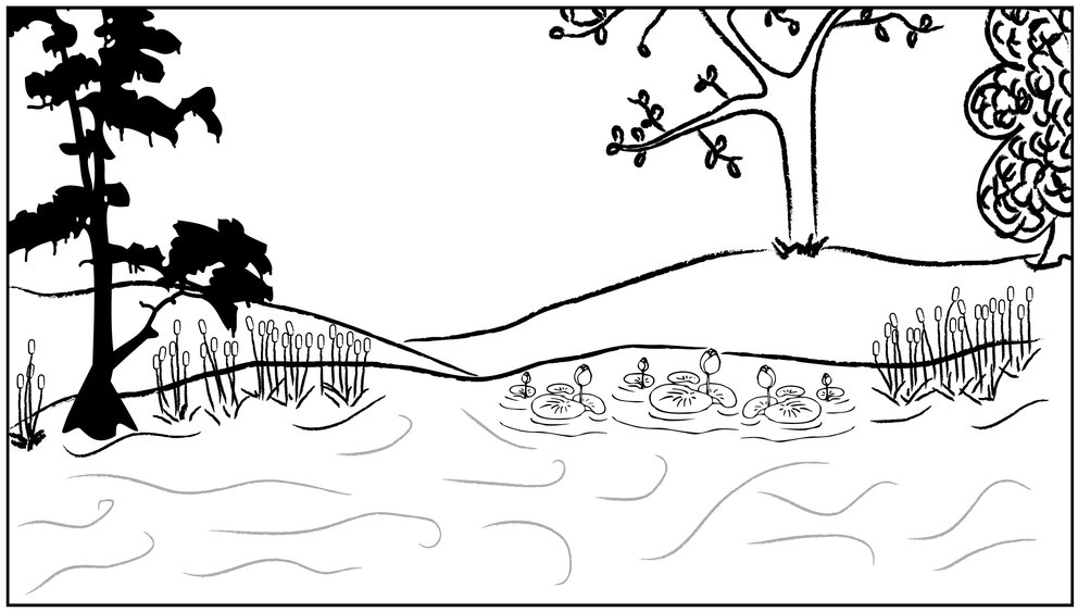 Draw It! Swamp words